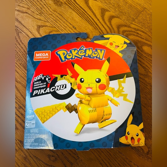 Toys | Mega Construx Pikachu 211 Piece Setnew In Sealed Box Pokmon ...